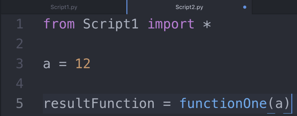 How To Link Two Python Scripts Between Each Other