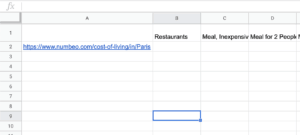 How to Import Data from a Website to Google Sheets